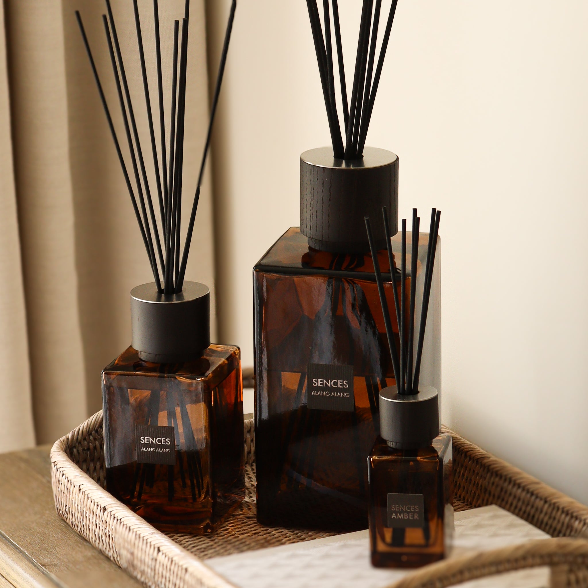 Extra Large Amber Alang Alang Reed Diffuser - Marquis & Dawe