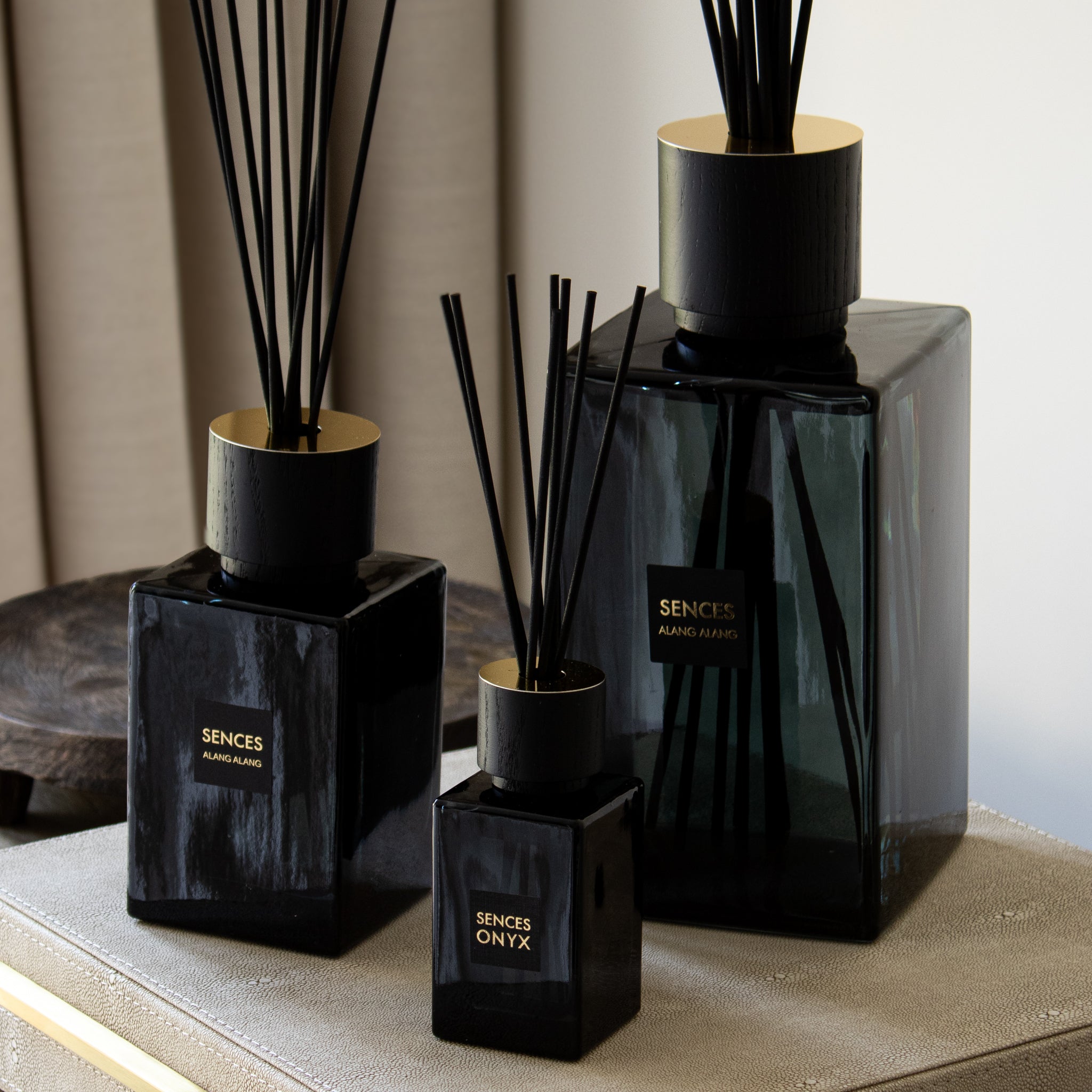 Large Onyx Alang Alang Reed Diffuser - Marquis & Dawe