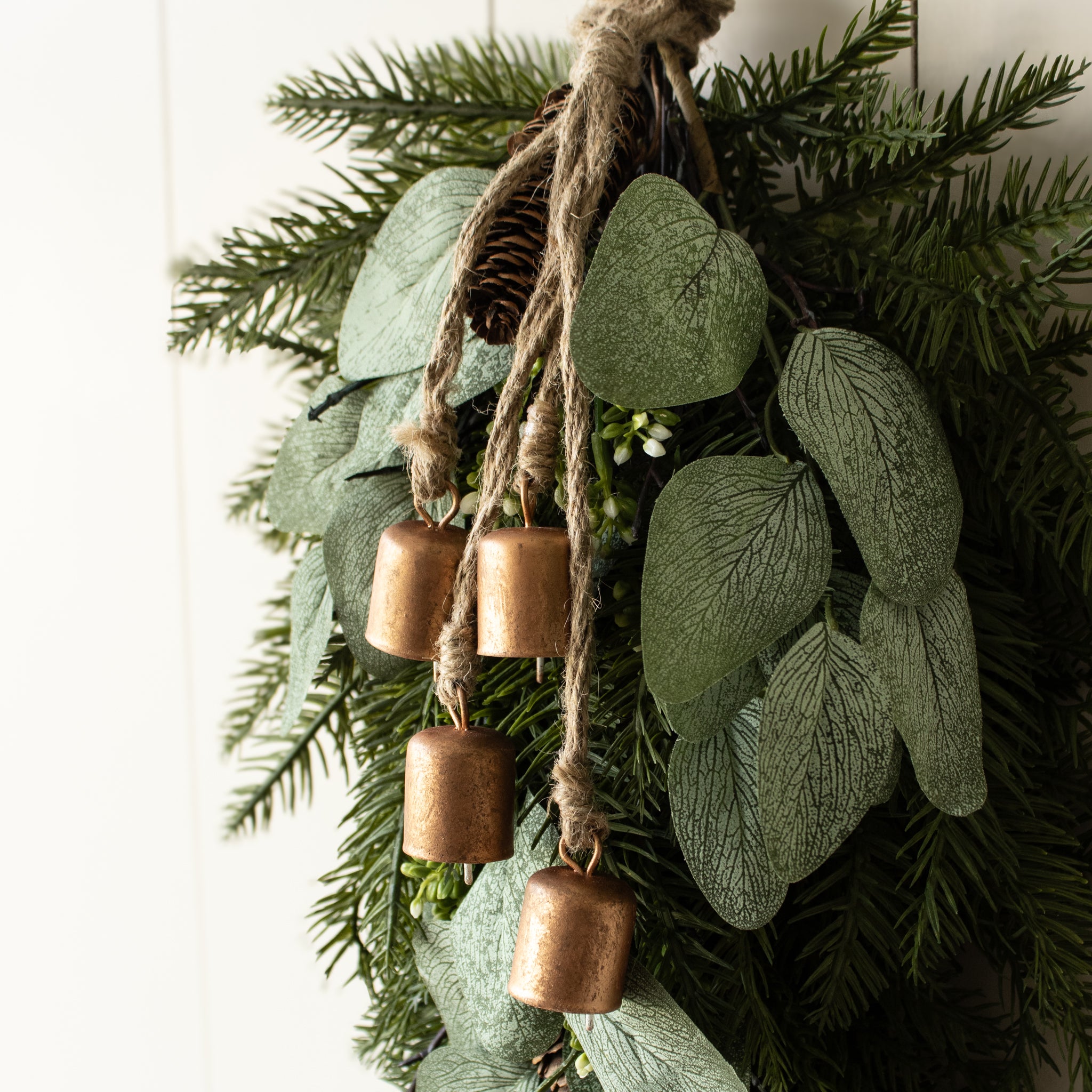 Hanging Decorative Golden Brass Bells - Marquis & Dawe