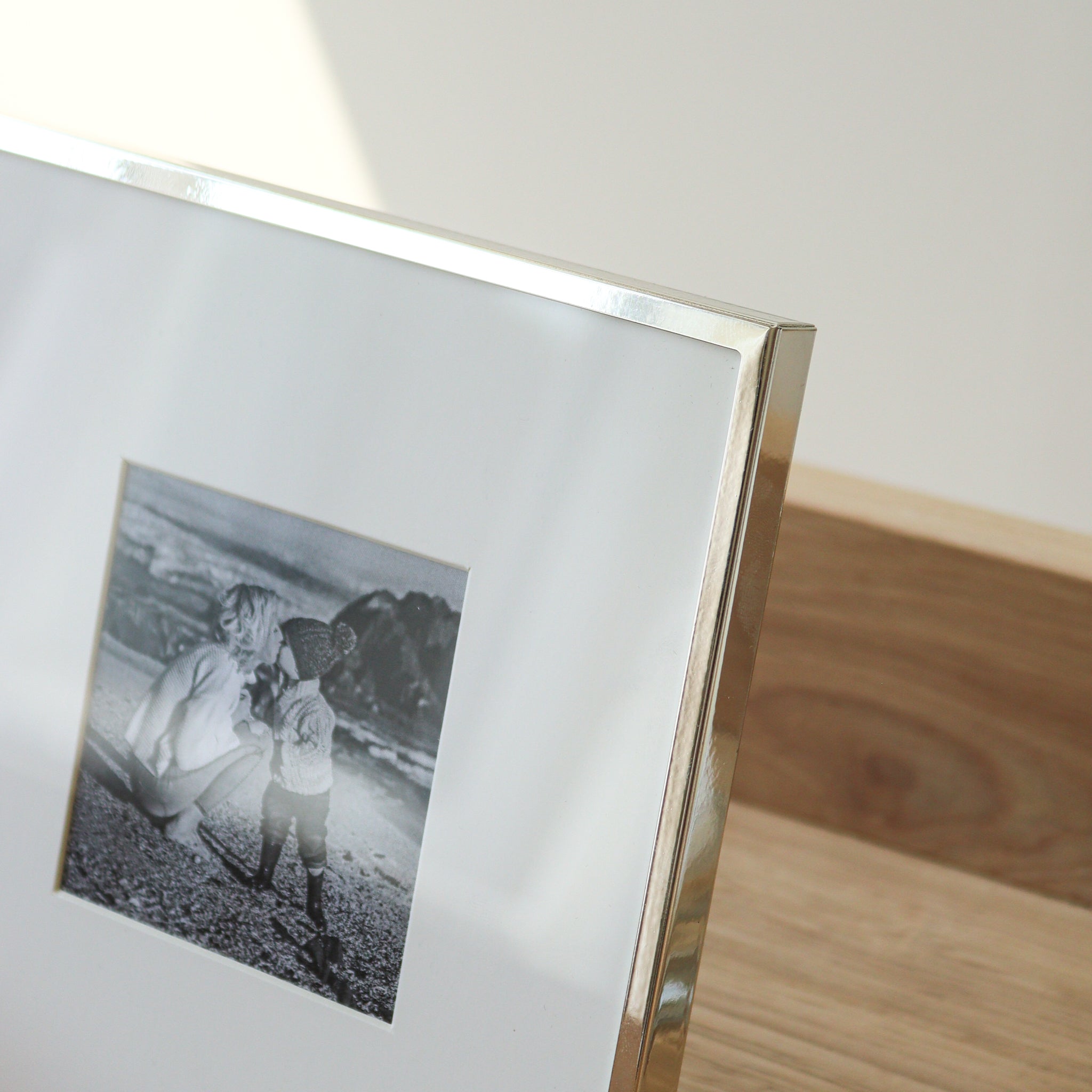 Silver Fine Square Photo Frame | Marquis & Dawe