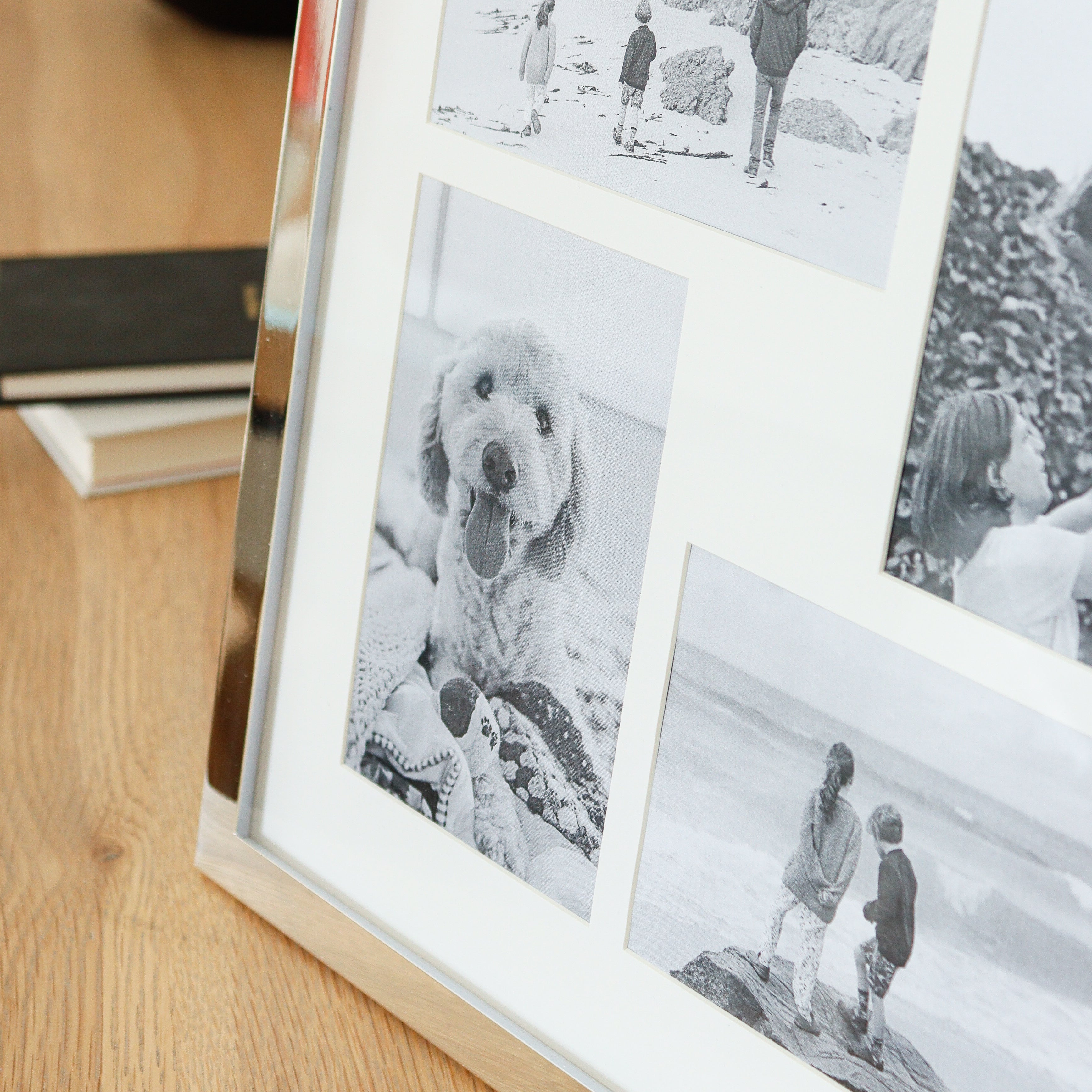 Classic 4 Aperture Square Silver Plated Photo Frame - Marquis & Dawe