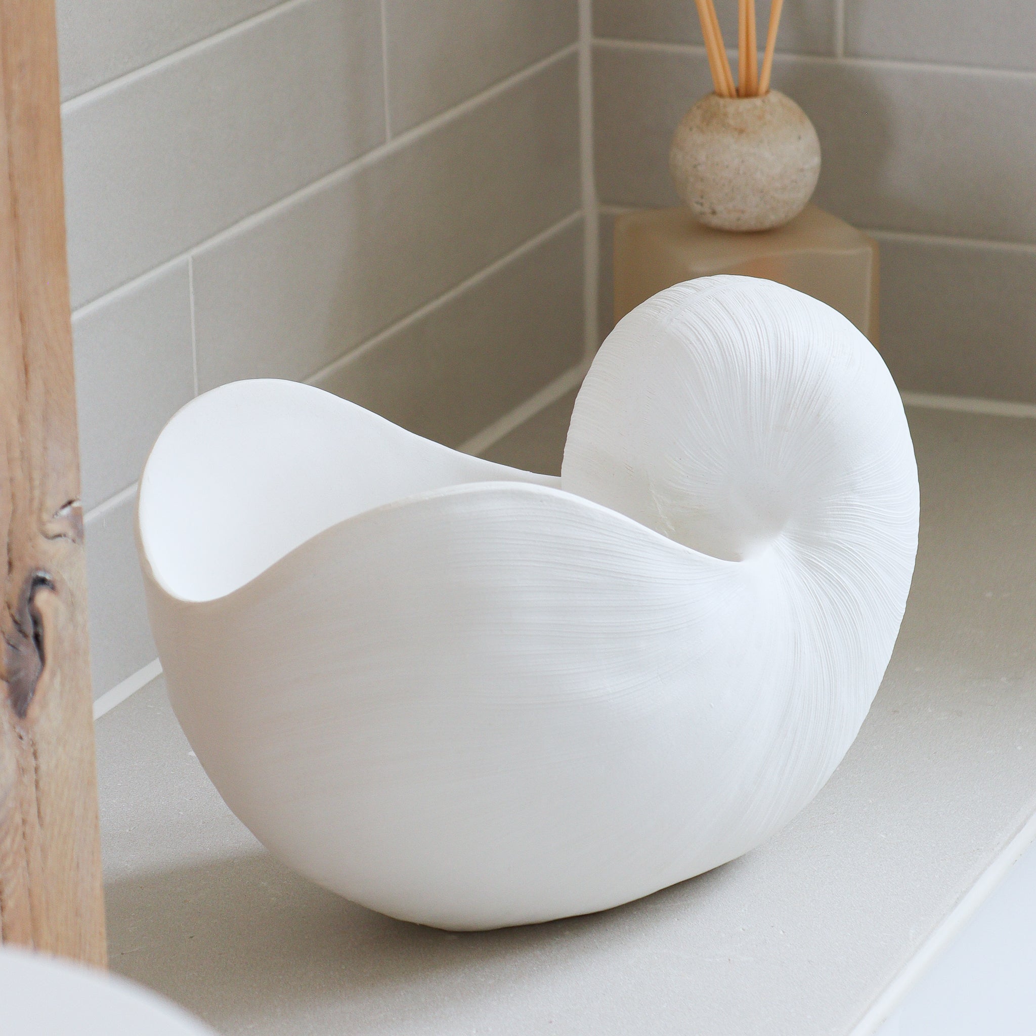 Decorative White Porcelain Shell - Marquis & Dawe