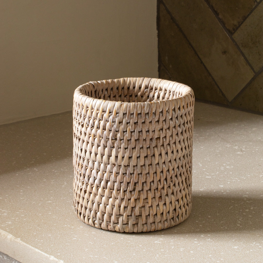 Marbury Round Rattan Pot - Marquis & Dawe