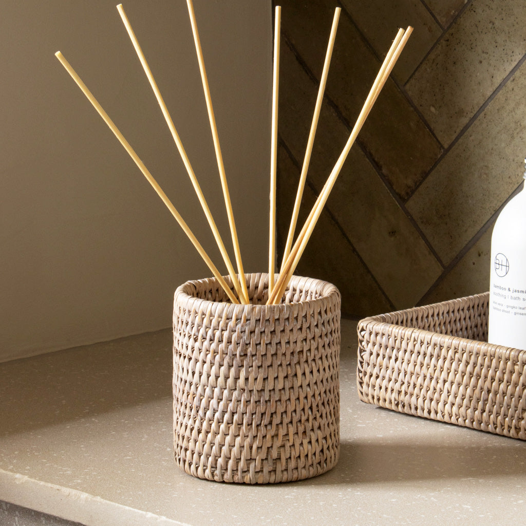 Marbury Round Rattan Pot - Marquis & Dawe