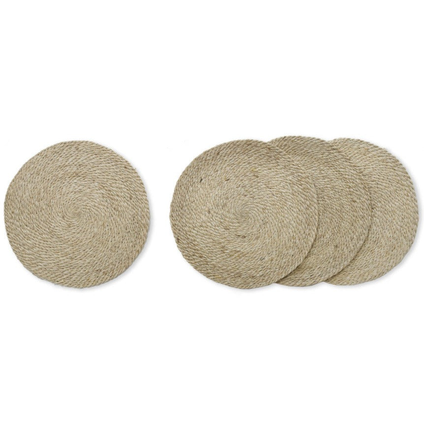 Round Jute Woven Placemats - Marquis & Dawe