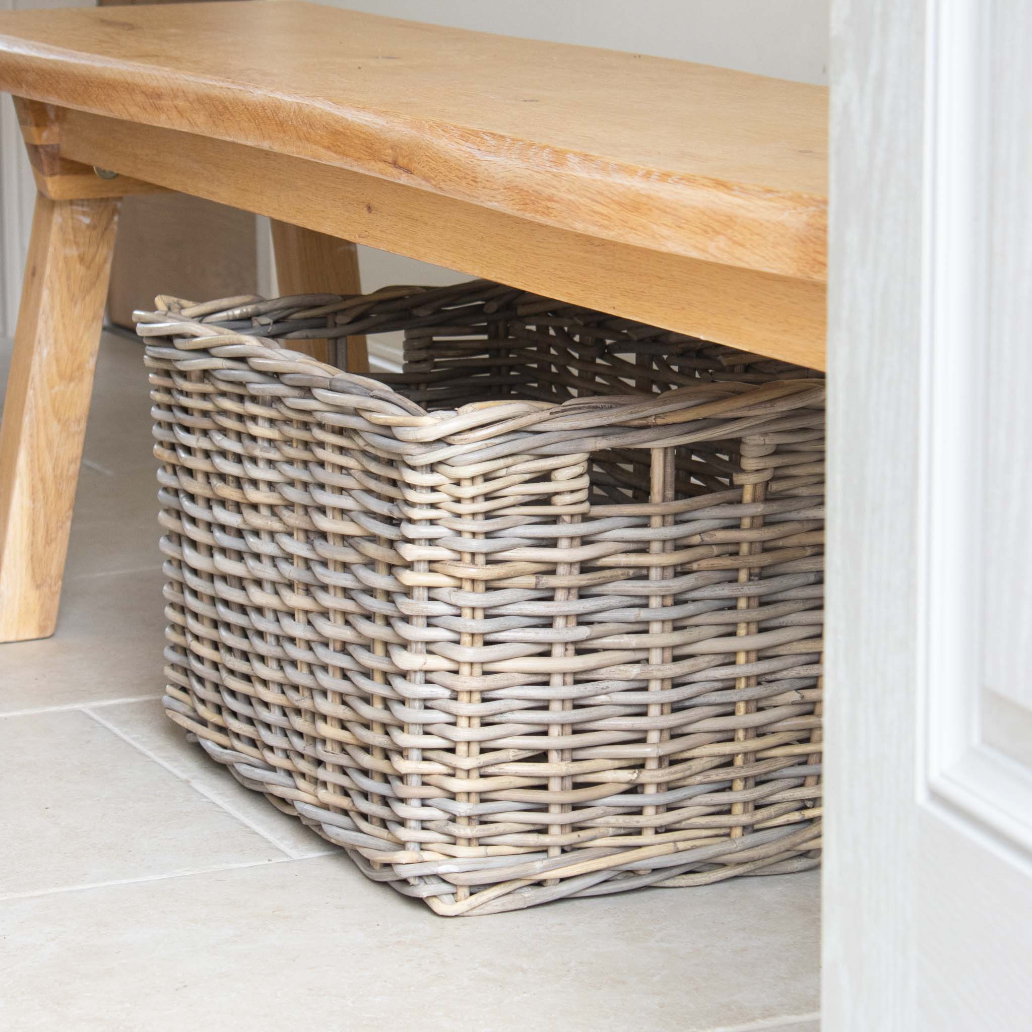 Rattan Console Basket - Marquis & Dawe