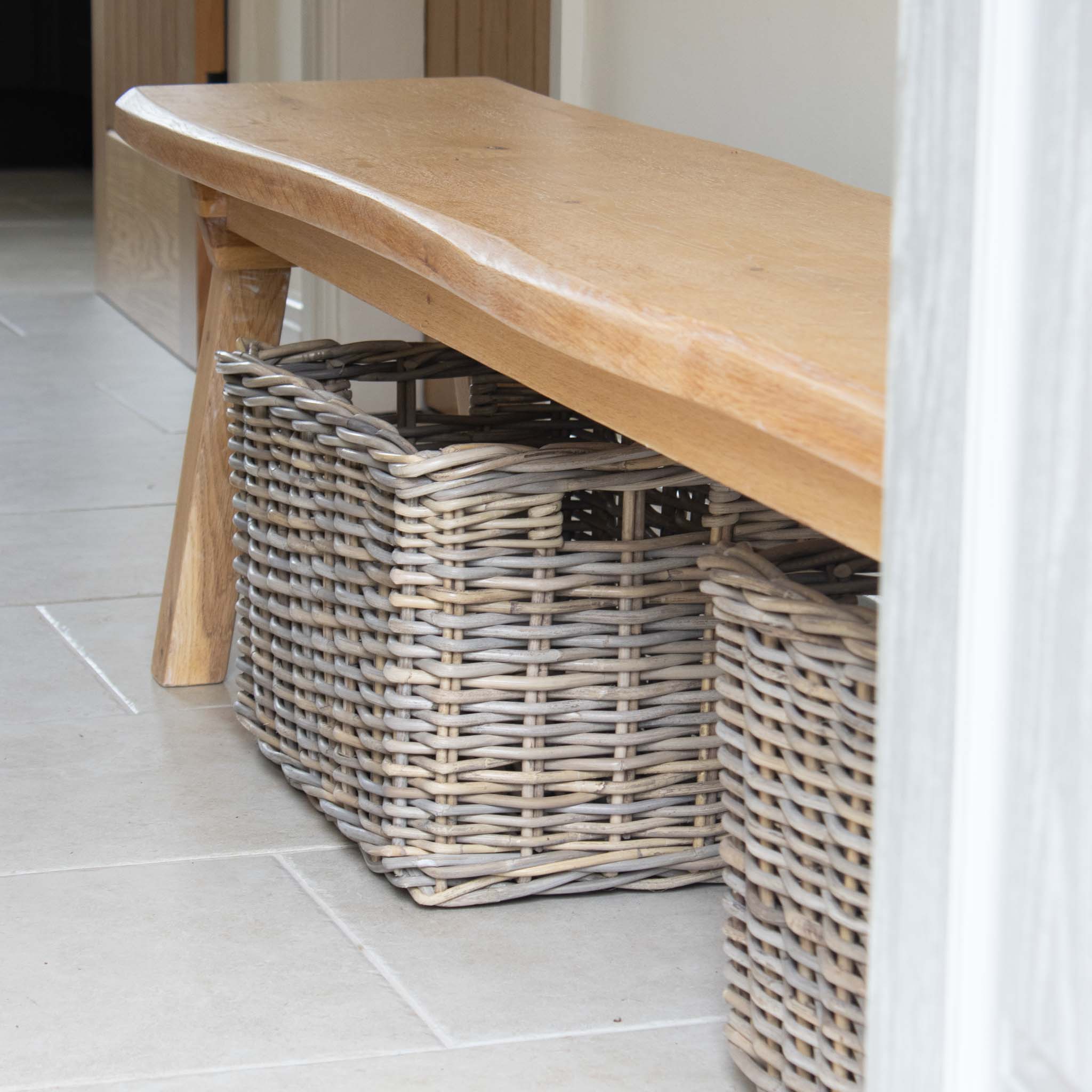 Rattan Console Basket - Marquis & Dawe