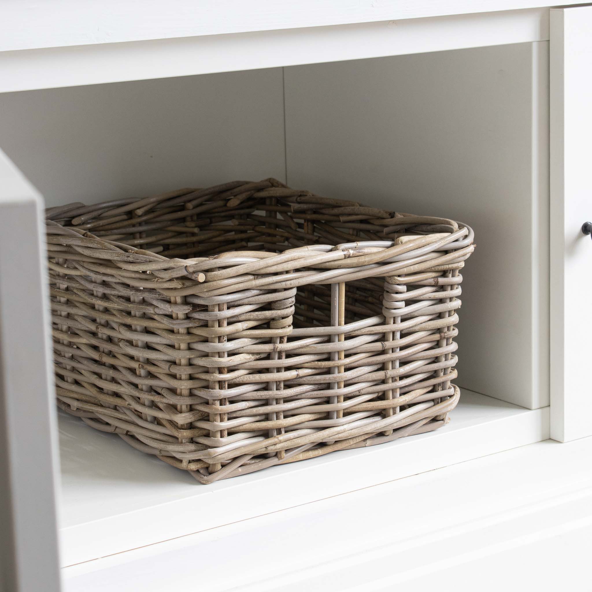 Rectangular Rattan Storage Basket - Marquis & Dawe