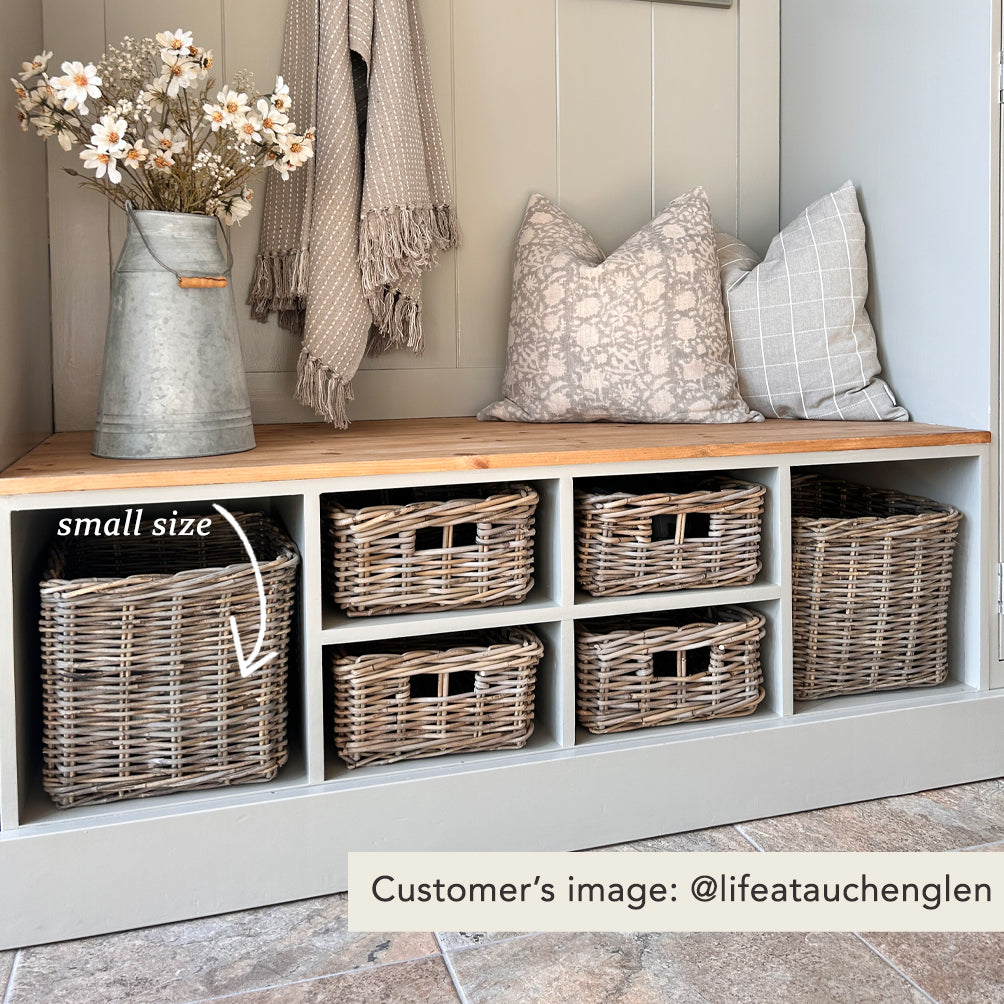 Rectangular Rattan Baskets - Marquis & Dawe