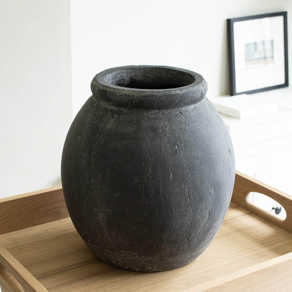 Rustic Stoneware Vase - Marquis & Dawe