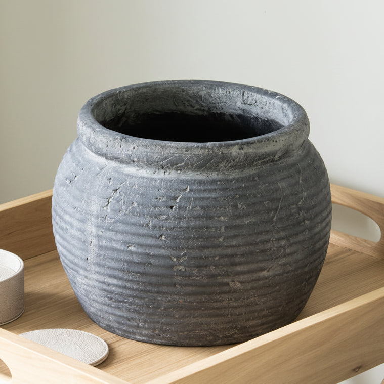 Rustic Stoneware Vase - Marquis & Dawe