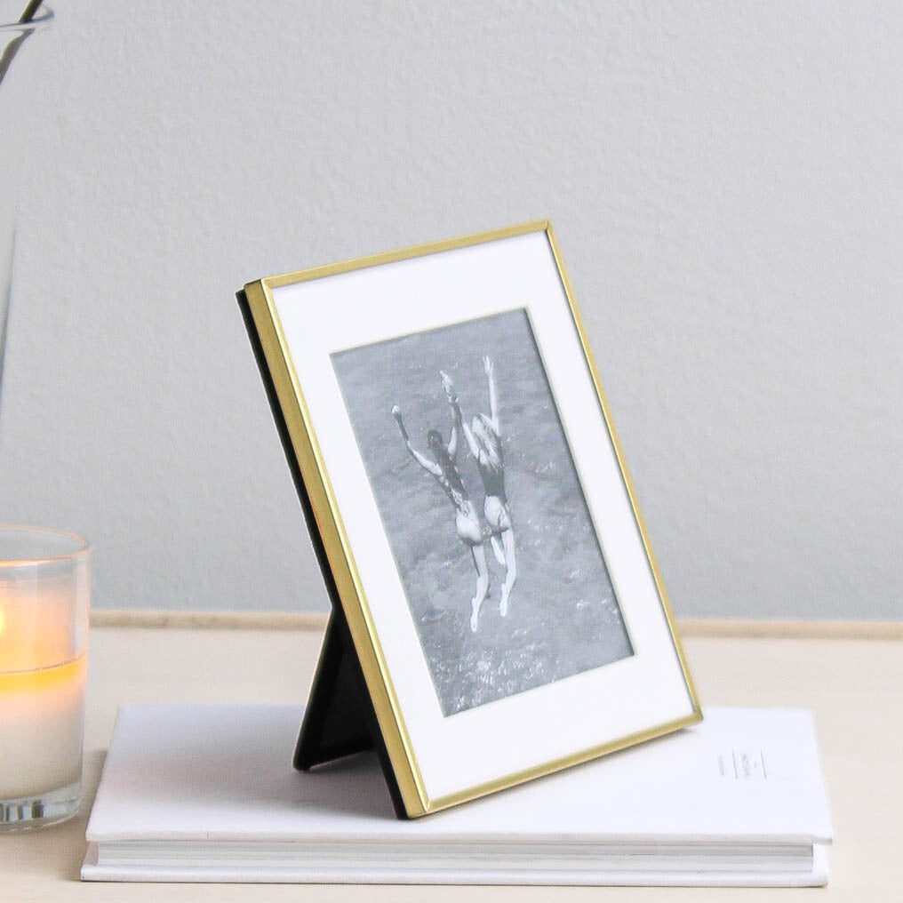 Brass Plated Fine Photo Frame 4x4" – Marquis & Dawe