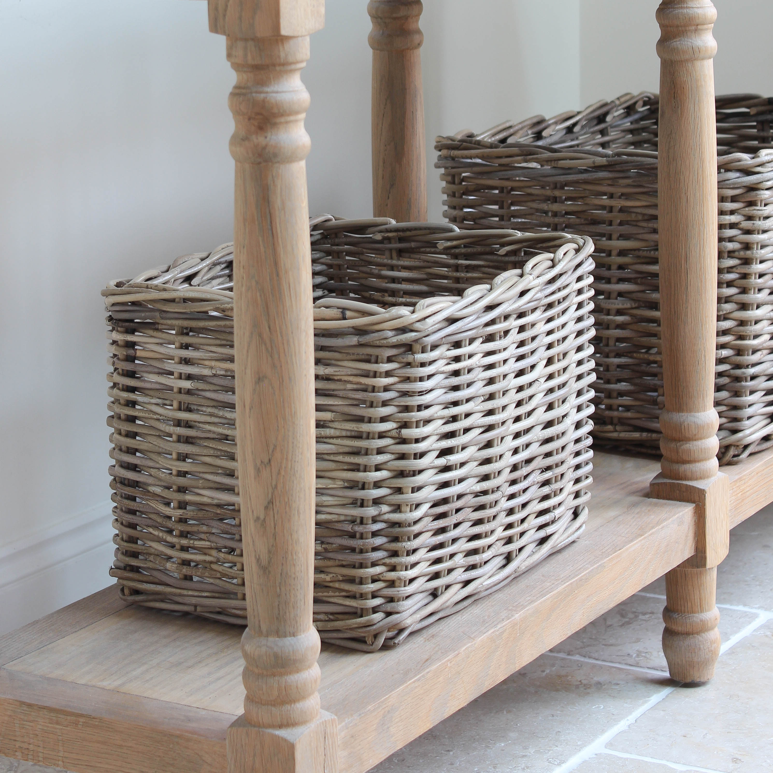 Rectangular Rattan Baskets - Marquis & Dawe